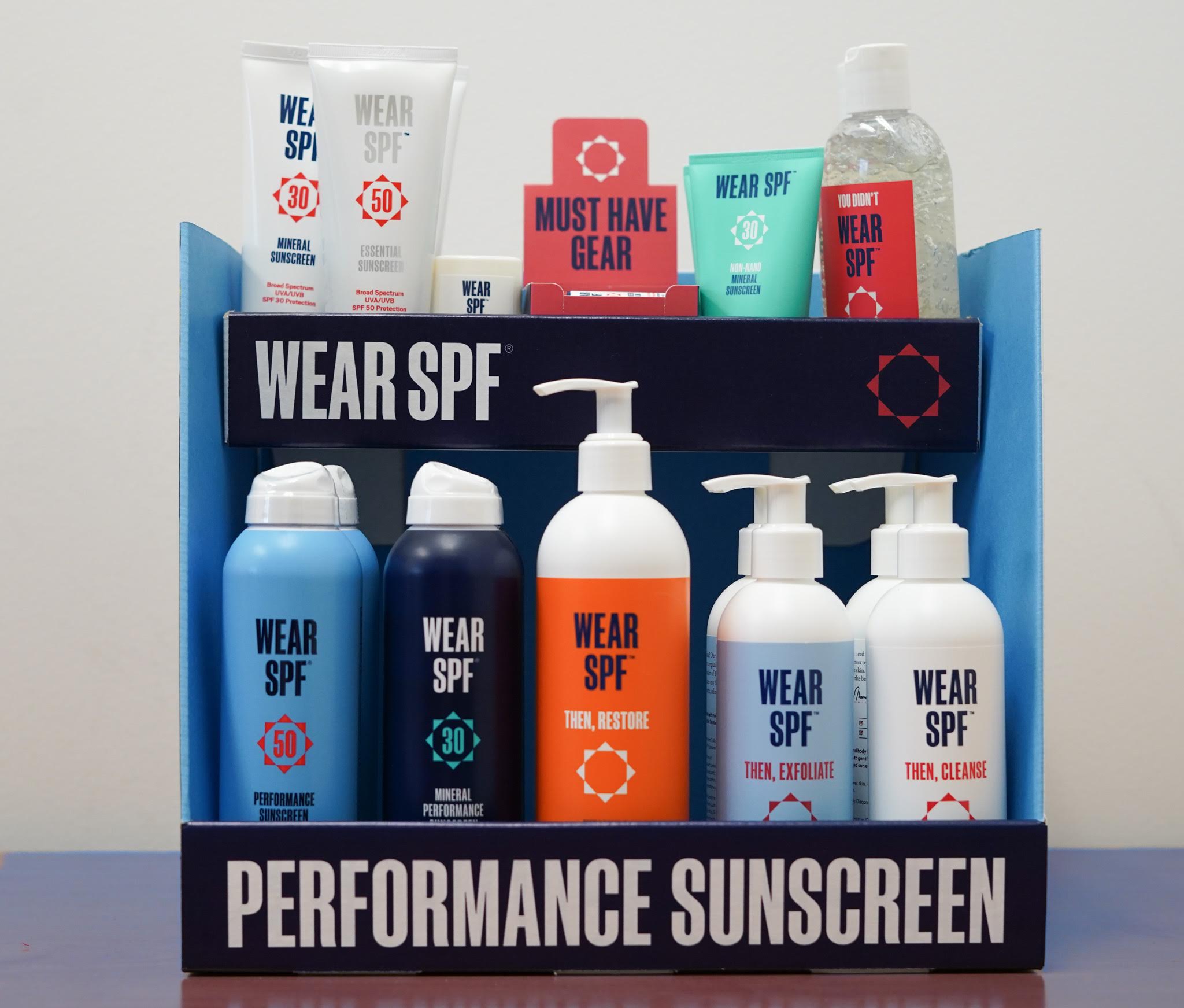 COUNTER DISPLAY – Wear SPF