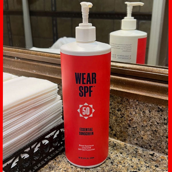 WearSPF 50 Essential 32oz Locker Room Pump – Wear SPF